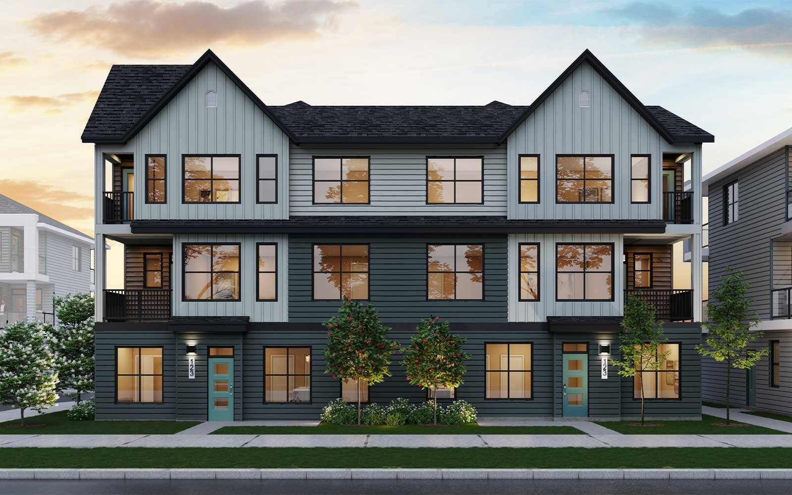 Livingston | Meridian Townhomes | Calgary | Brookfield Residential