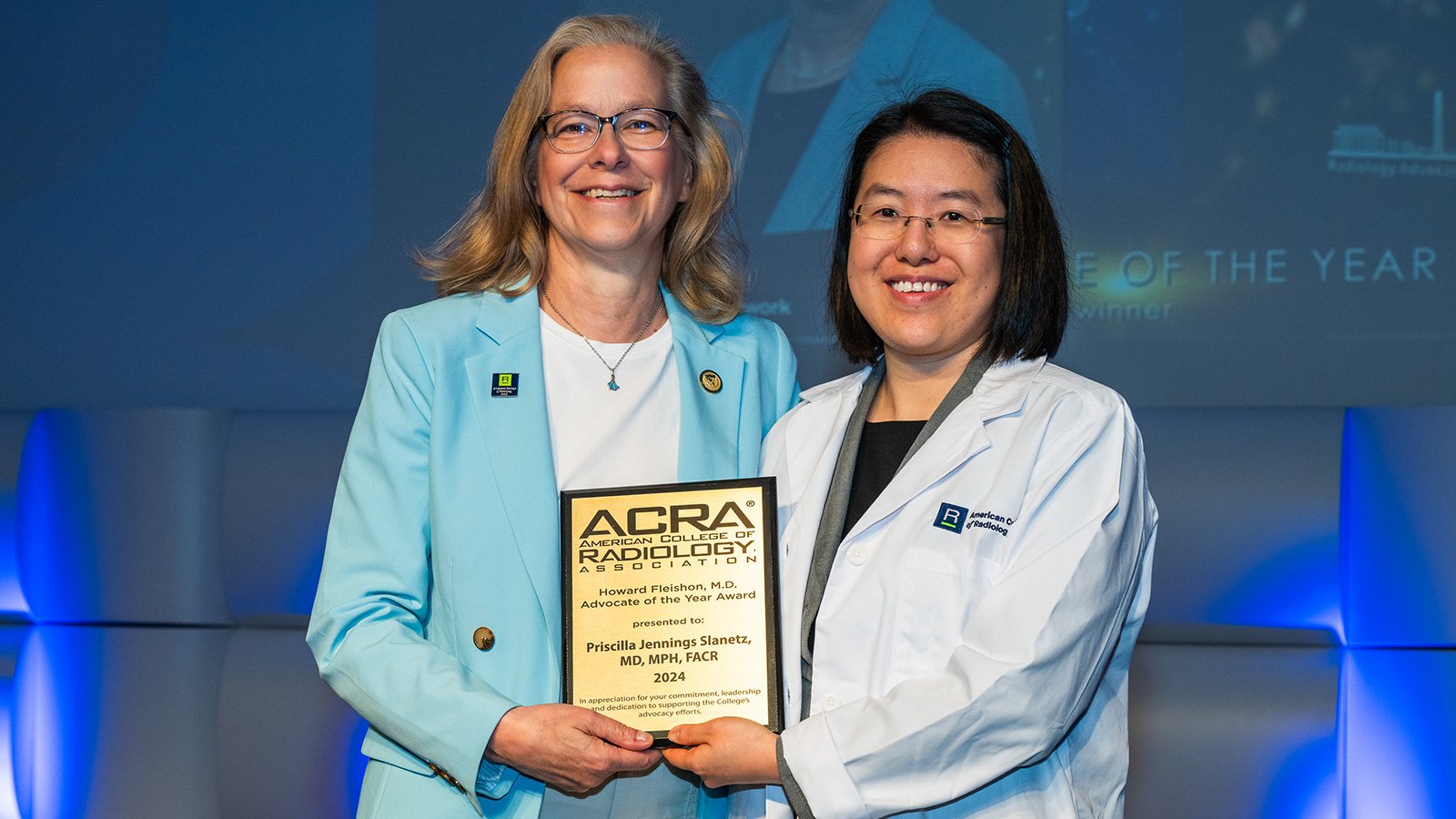 Priscilla J. Slanetz, MD, MPH Named RAN Advocate of the Year