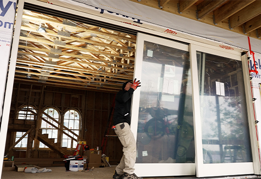 Installing a MultiGlide™ Door with automation | Andersen Windows