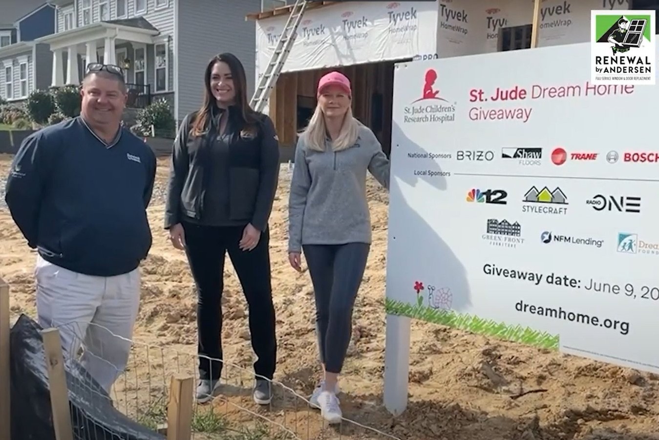 Renewal by Andersen Helps Build St. Jude Dream Home