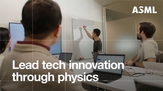 Computer science & physics | ASML careers