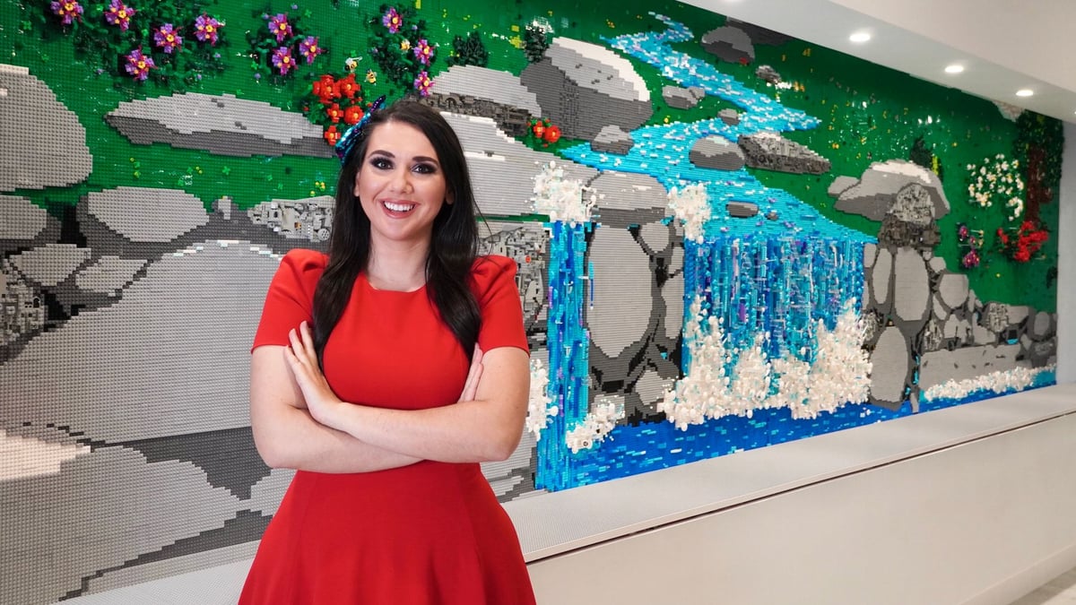 ASML and LEGO Masters finalist unveil custom art mural at Wilton | ASML