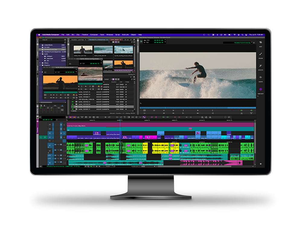 Avid Media Composer - Professional Video Editing Software