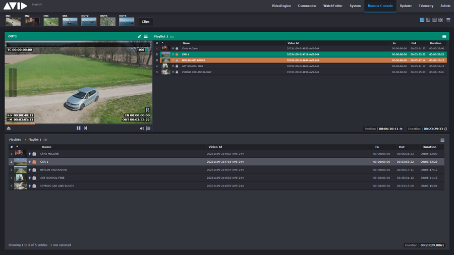 Avid | Stream Io next Gen Ingest and Playout Software