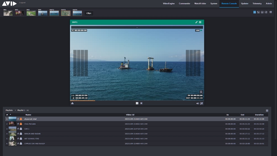 Avid | Stream IO ingest and playout software is top choice