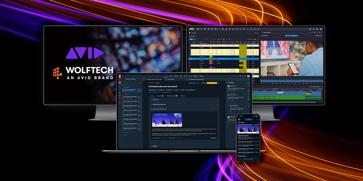 Avid & Wolftech to redefine news production