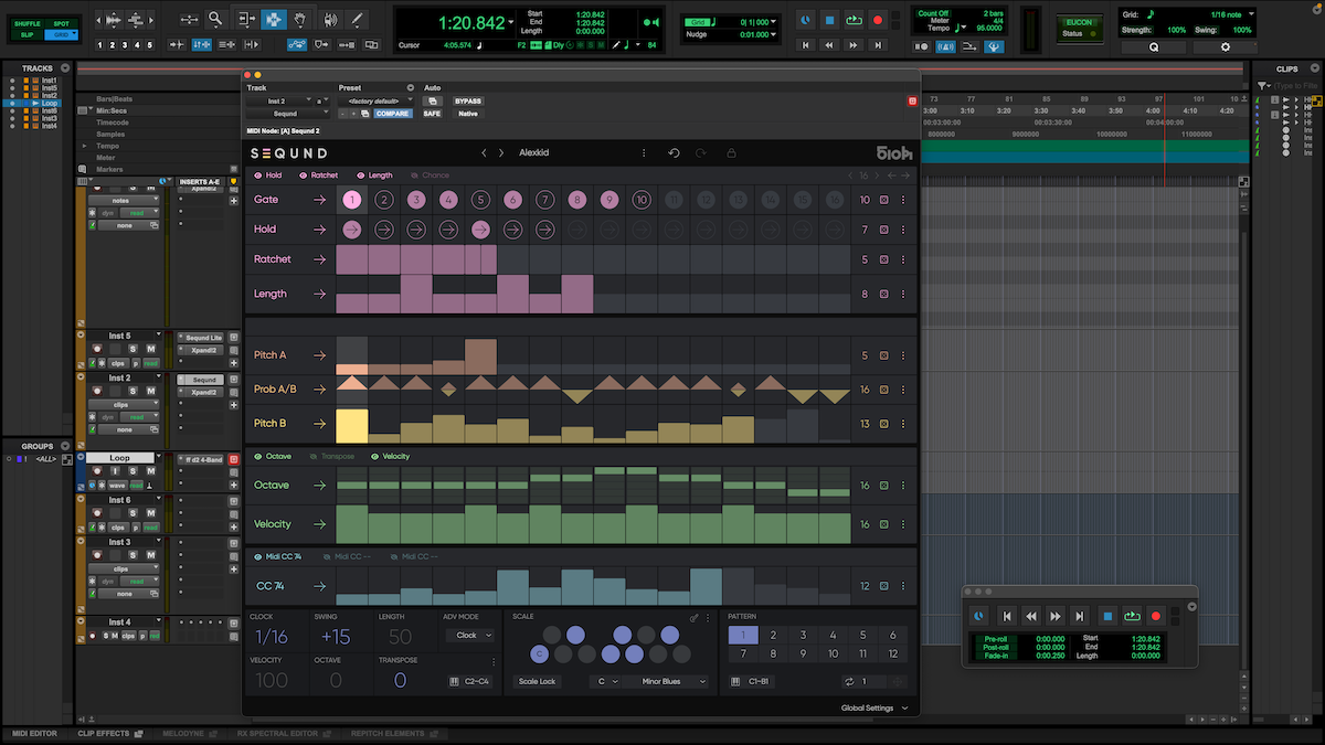 Get 510k SEQUND Lite MIDI plugin with Pro Tools 2024.10