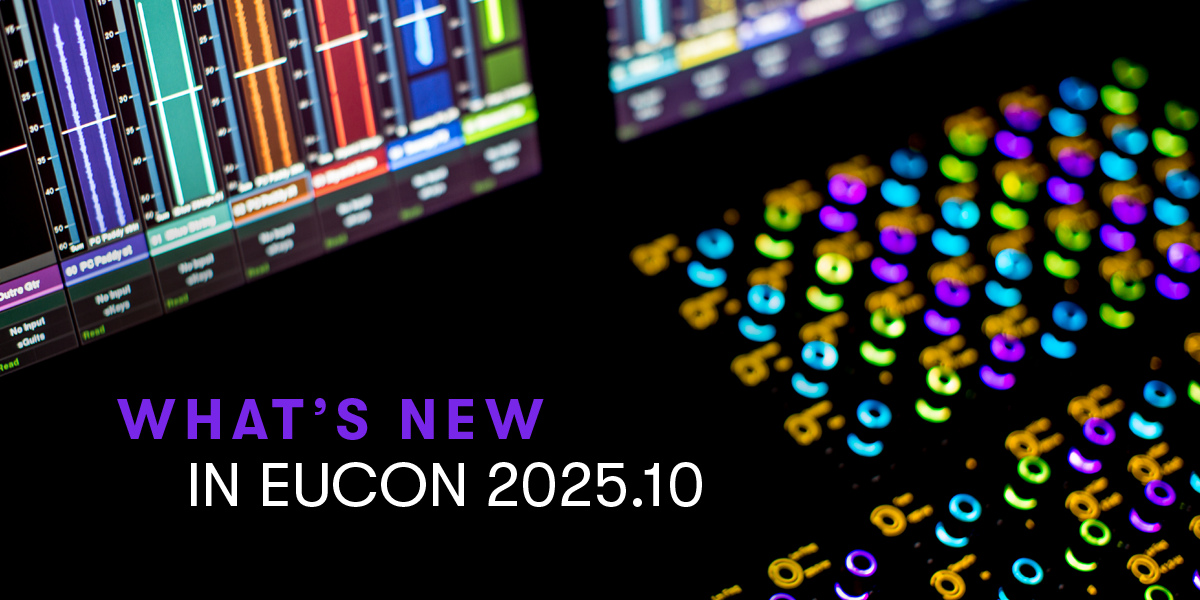 EUCON 2025.10 delivers enhanced visual feedback and more