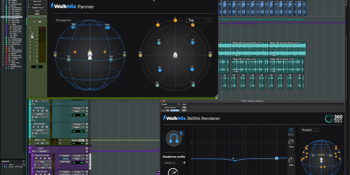 Pro Tools 2025.10 supports Sony 360 Reality Audio mixing