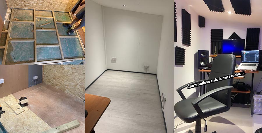 How to Adapt a Less-Than-Ideal Space for Your Home Music Studio
