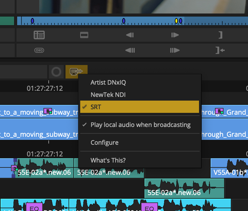 Set Up SRT Output in Media Composer - Avid Resource Center