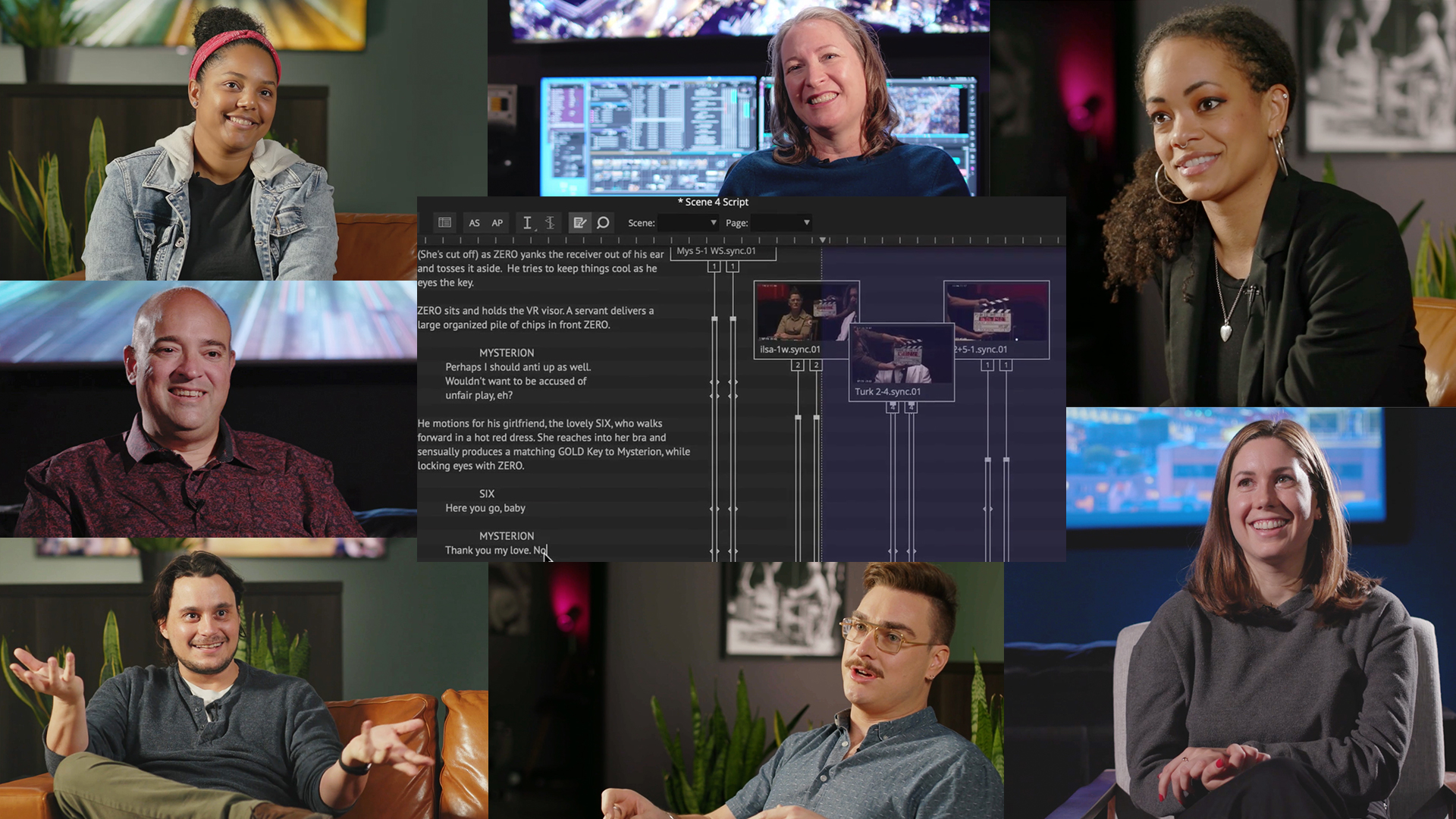 Top Editors on ScriptSync Script-based Video Editing – Avid