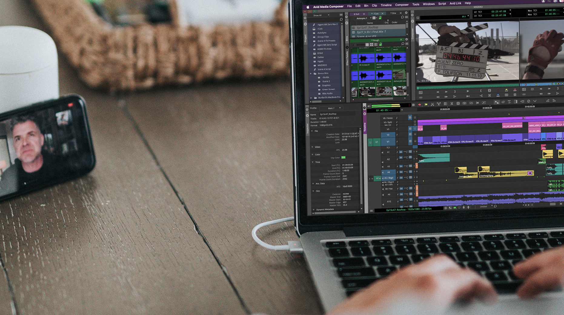 Remote post-production workflows