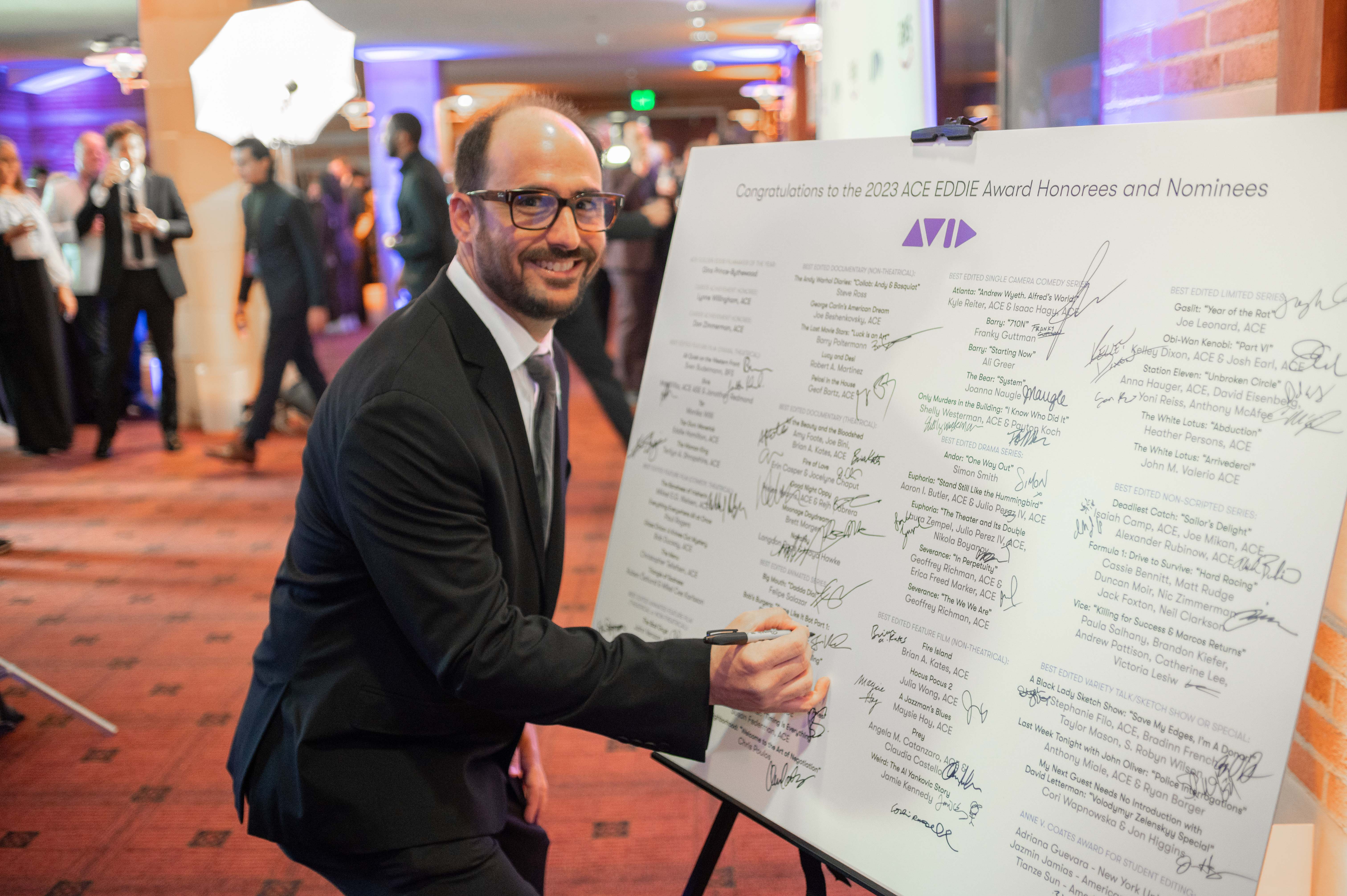 Avid celebrates film and TV editors at the ACE Eddie Awards