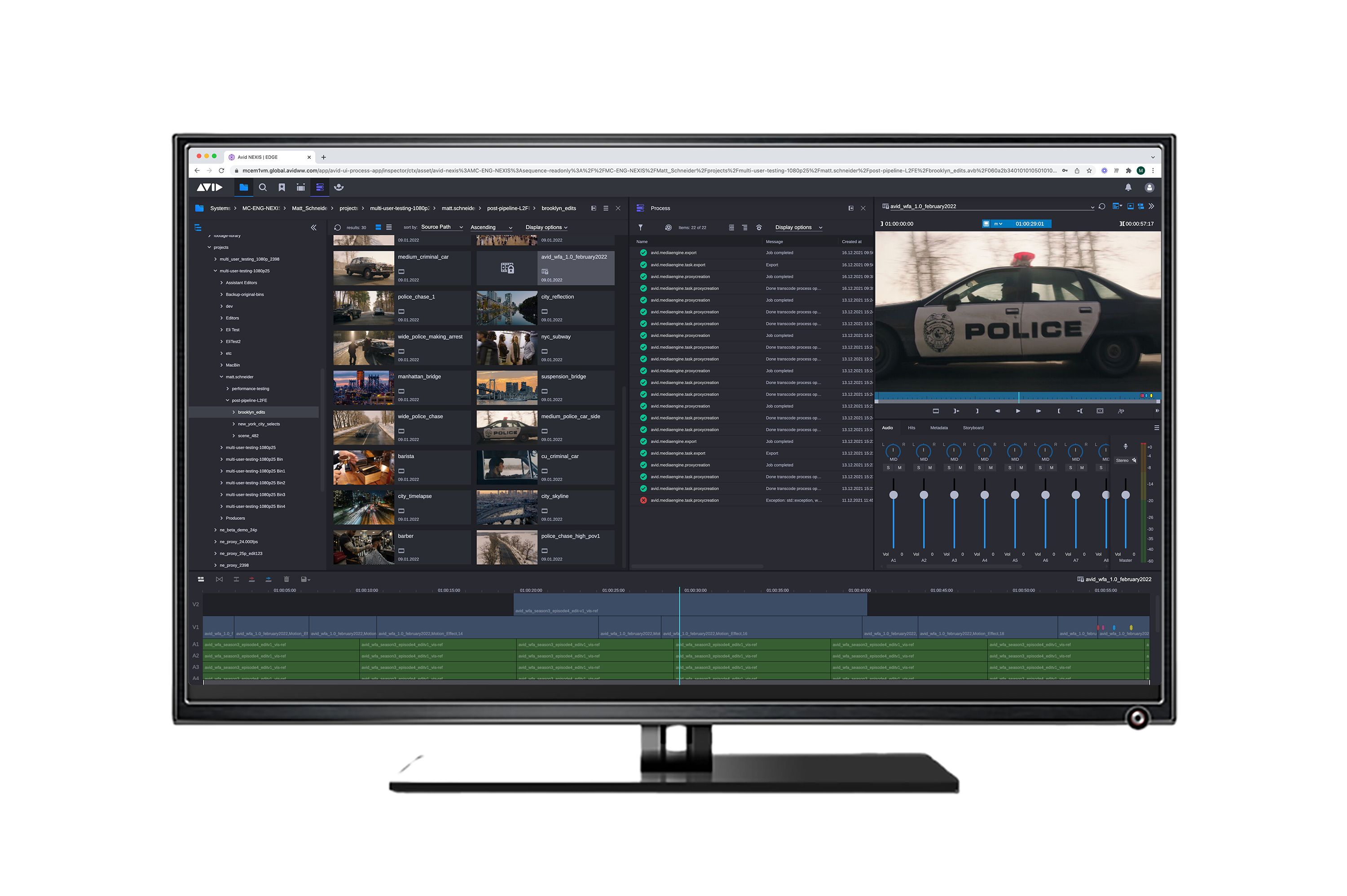 Avid NEXIS | EDGE—remote video editing and collaboration