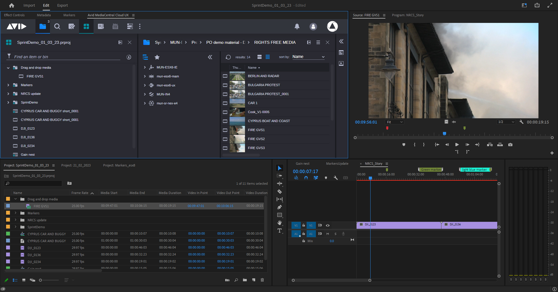 Avid media production in the cloud innovations