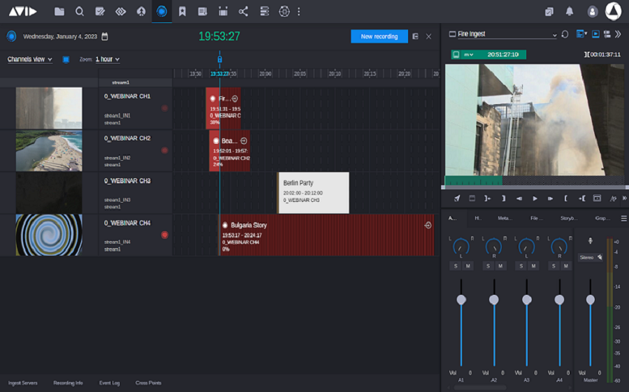 Avid | Stream IO Next Gen Solution for Ingest and Playout Avid | Stream IO Next Gen Solution for Ingest and Playout