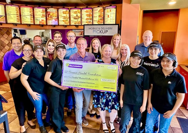 Taco Bell Foundation gives $100,000 to help youth explore future health ...