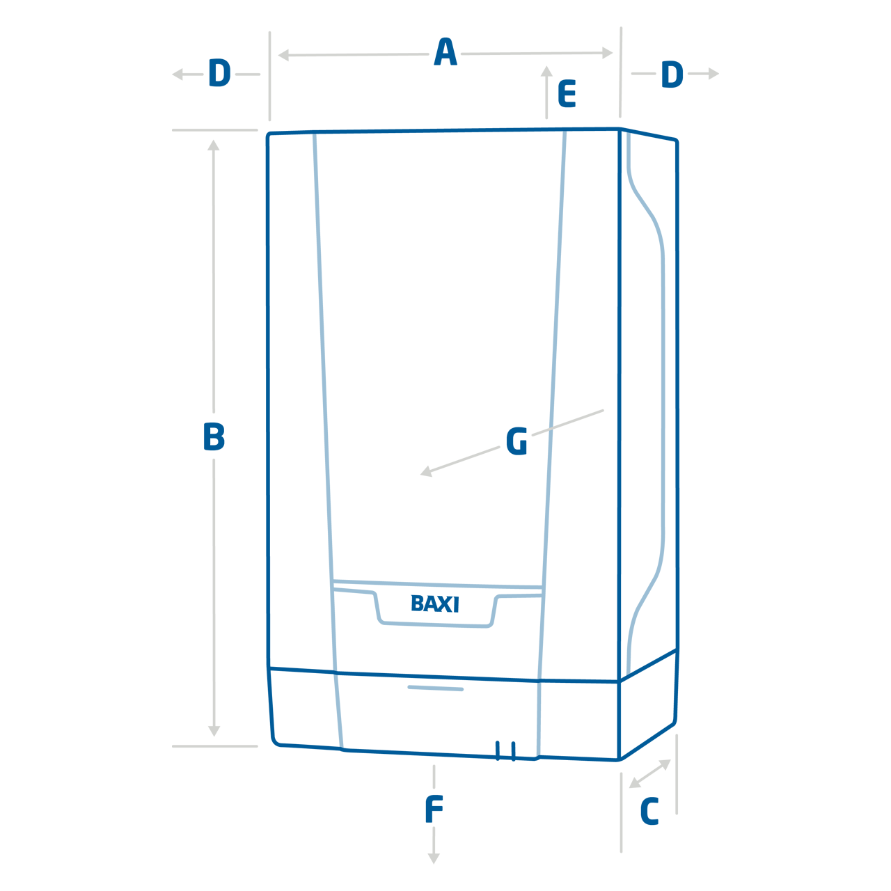 Baxi 800 Heat Only Boiler | Convention Boiler