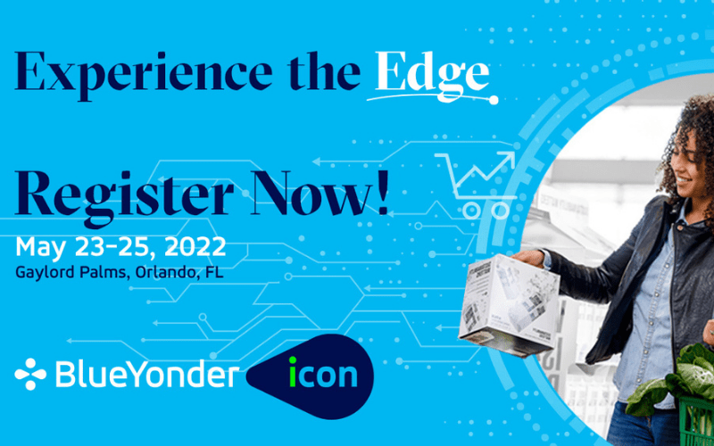 供应链大聚会即将在 Blue Yonder ICON 2022 上举行 2325 年 5 月