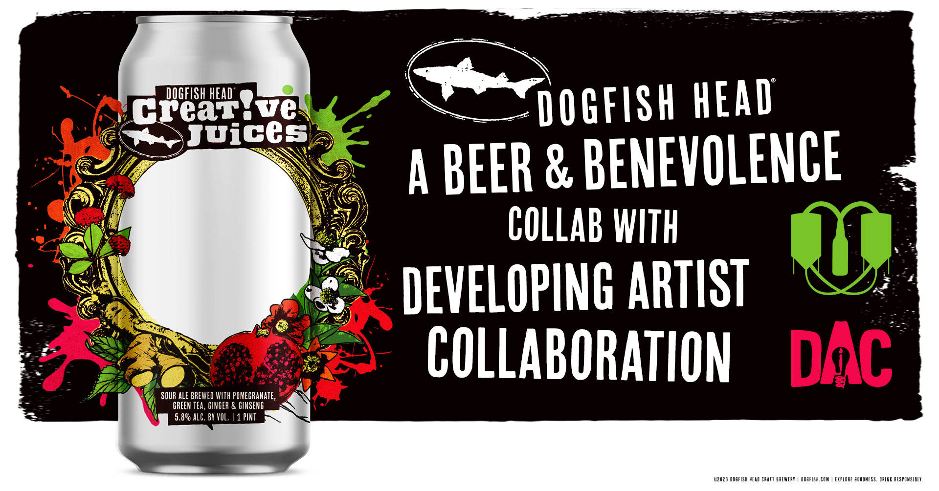 DAC x Dogfish Head: Get Your ‘Creative Juices’ Flowing