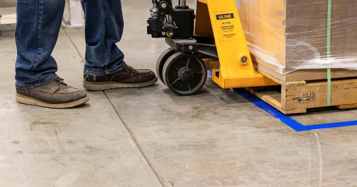 Reduce Muda with Industrial Floor Tape | BradyID.com