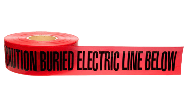 Guide to Underground Warning Tape & Specifications | BradyID.com