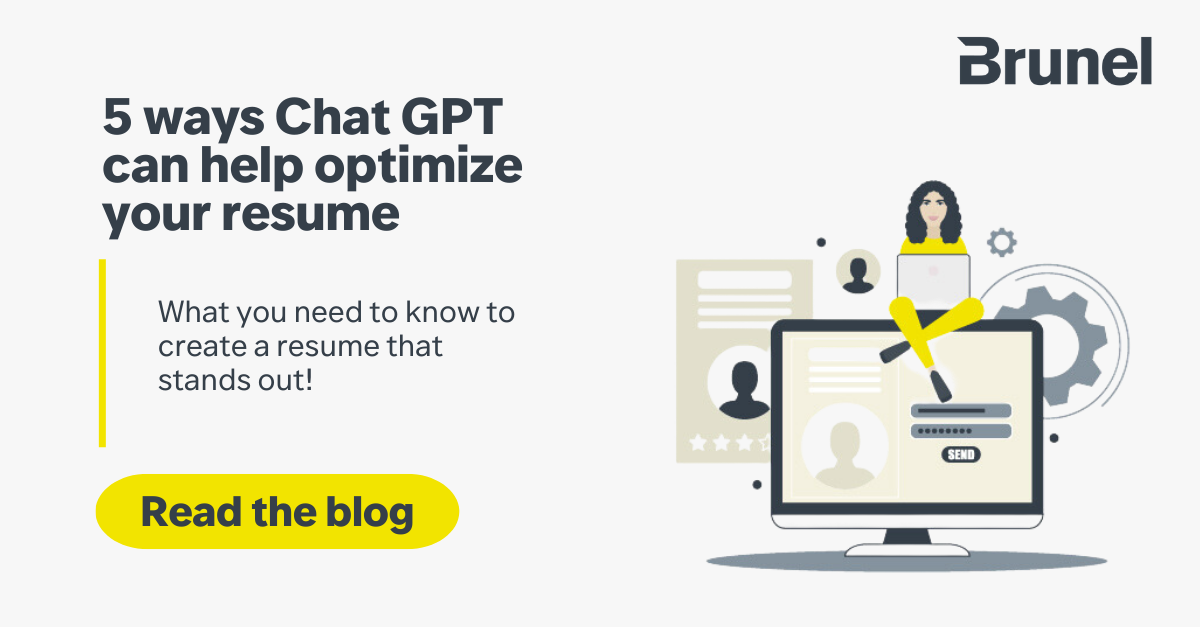 Brunel Blog | 5 Tips for an AI-Optimized Resume - Brunel