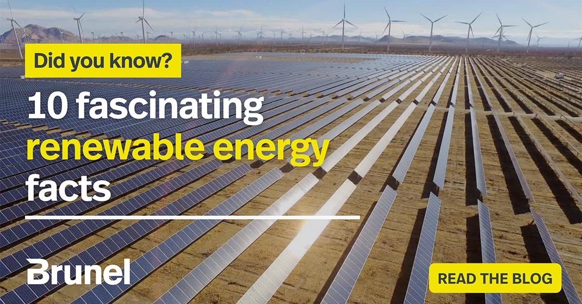 10 fascinating renewable energy facts from around the world - Brunel