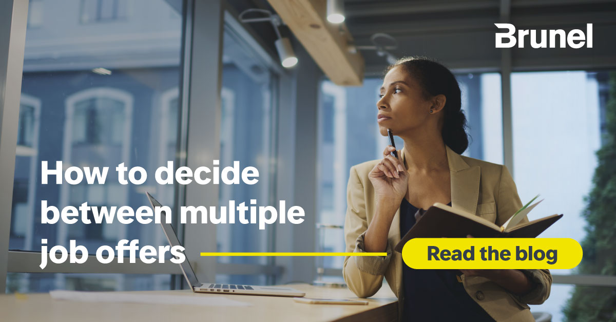 How to decide between multiple job offers