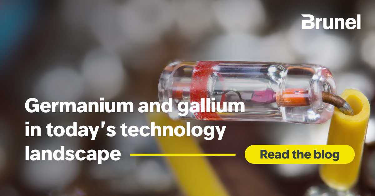 Germanium and gallium in today's technology landscape - Brunel