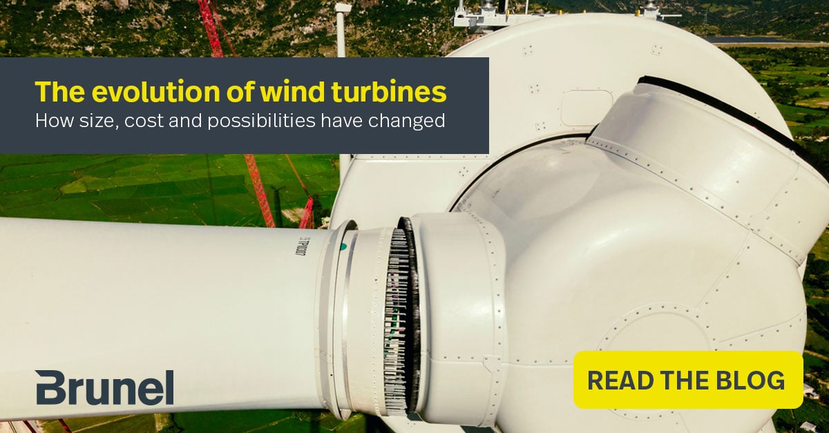 How wind turbines have evolved - Brunel