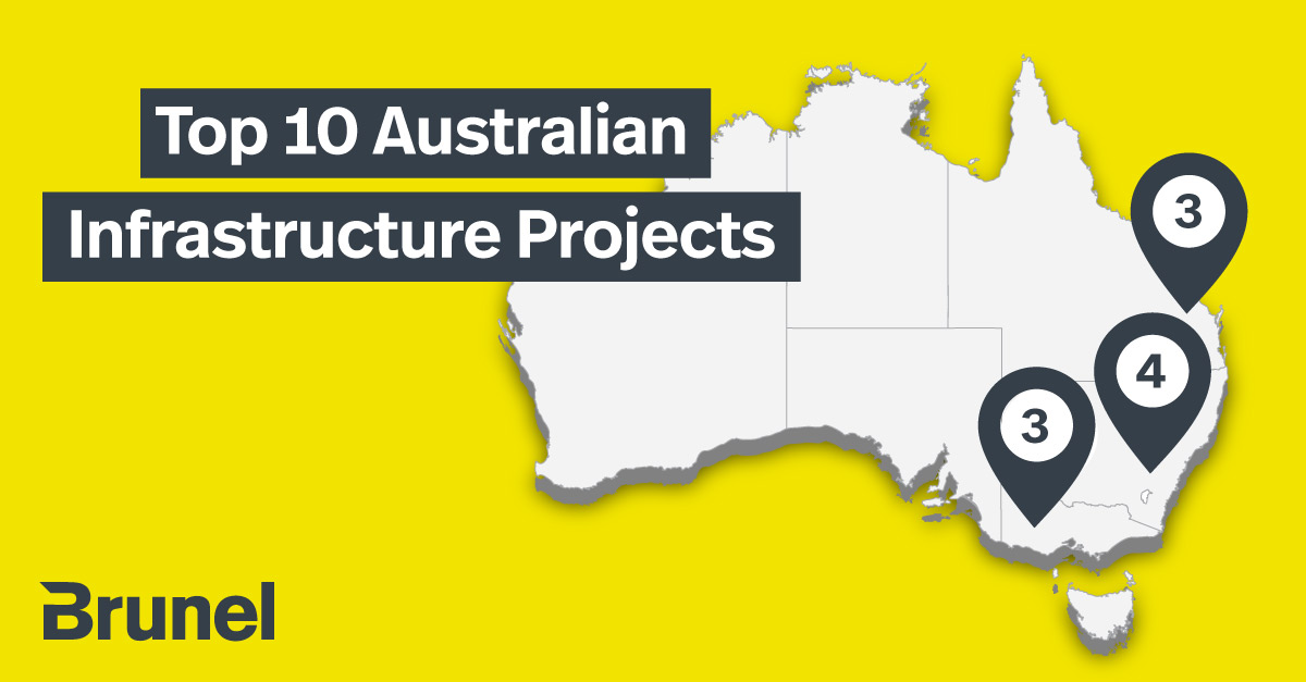 Top 10: Australia's largest current infrastructure projects