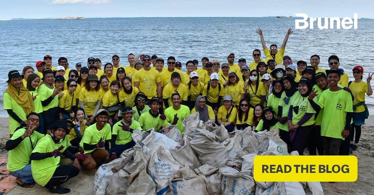 Brunel Singapore - Indonesian Ocean Plastic Removal Event - Brunel