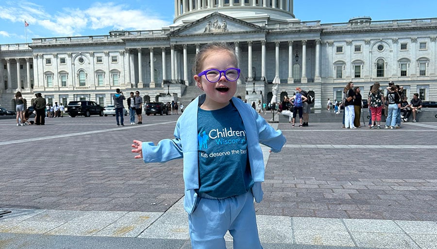 Miss Caroline goes to Washington: How Children’s Wisconsin advocates ...