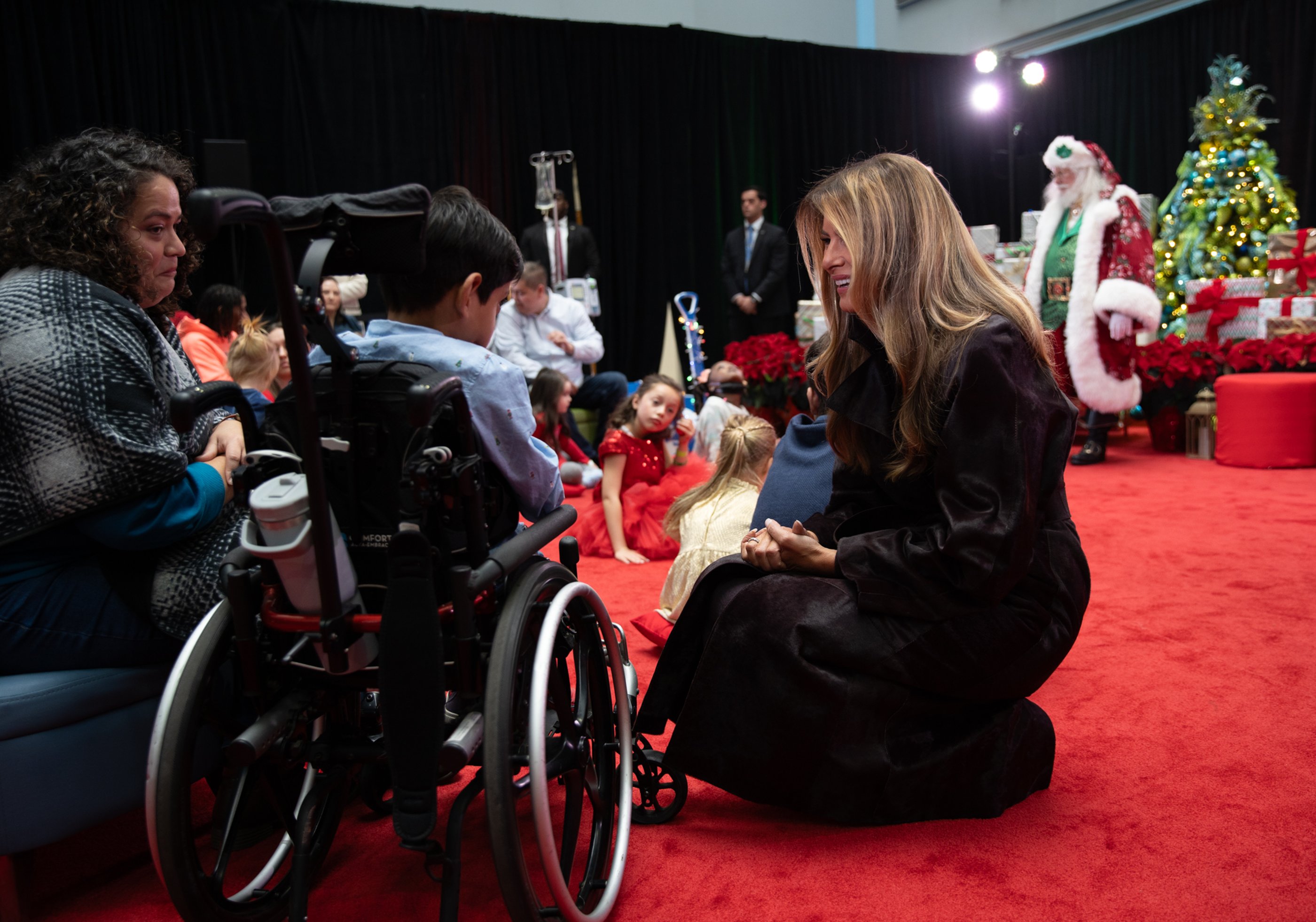 Children’s National Hospital welcomes First Lady Melania Trump for ...