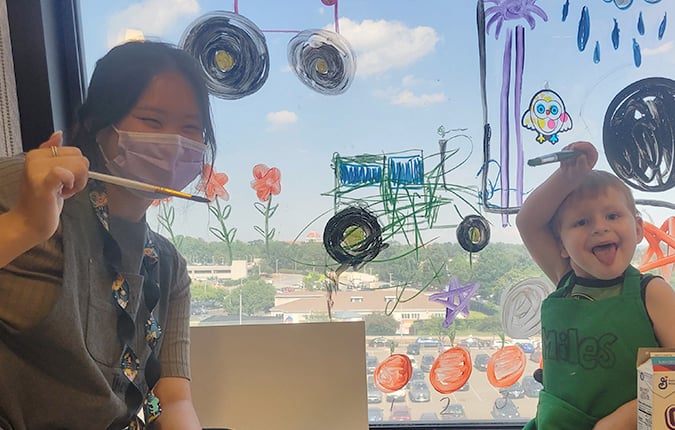 Art Therapy Gets Miles Moving | Children's National Hospital Foundation