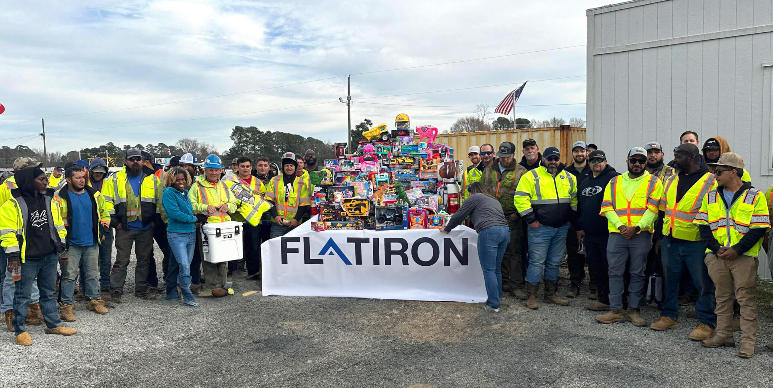 Flatiron Teams Spread Cheer