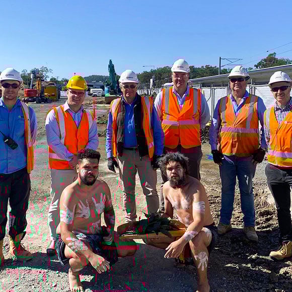 Broad Construction - Acknowledgment of Country at Ferny Grove