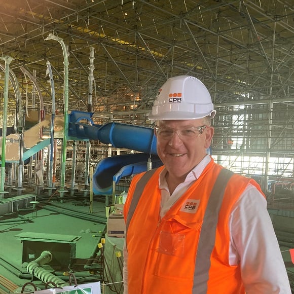 Paul Corbett talks about his international career | News | CPB Contractors