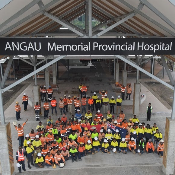 Milestone reached on PNG Hospital Project