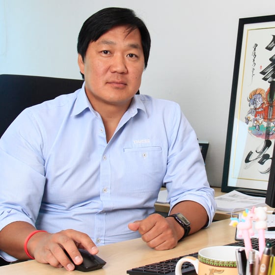 Batkhuu leads the way | Thiess news