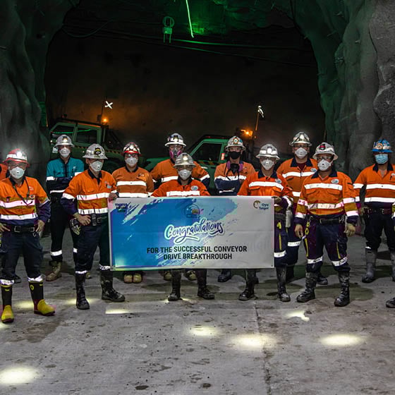 Safety and teamwork drive OT underground milestone