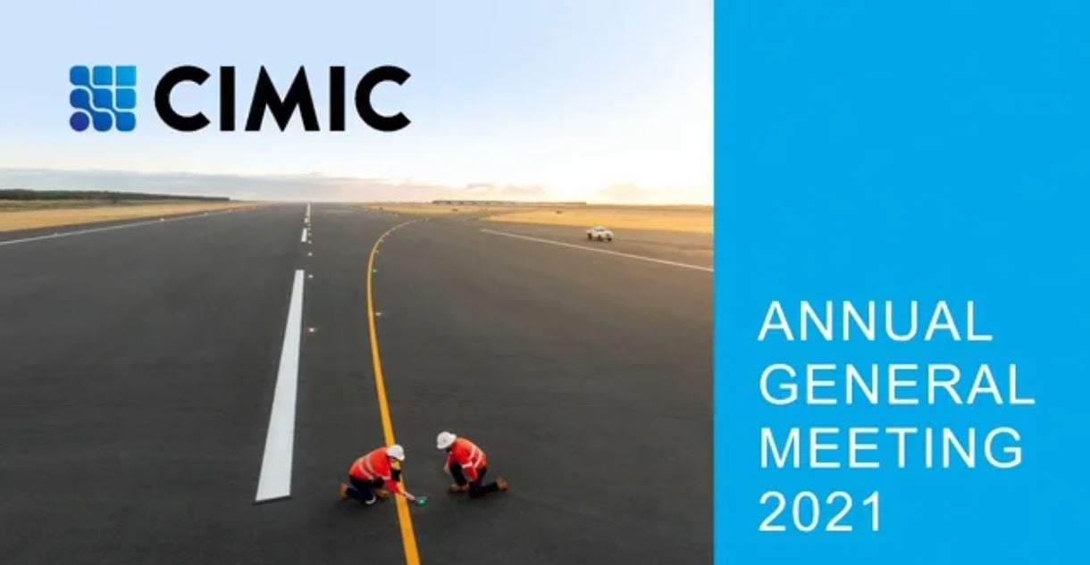 Webcast | Annual General Meeting | CIMIC Group