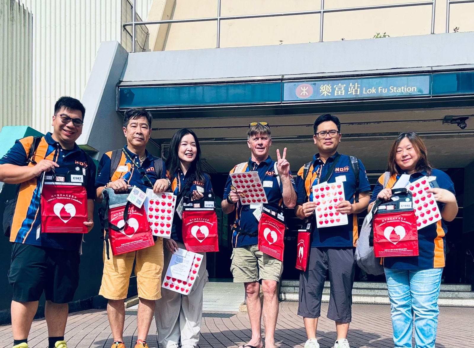 Leighton Asia | Flags of hope: NDH team supports children with thalassemia