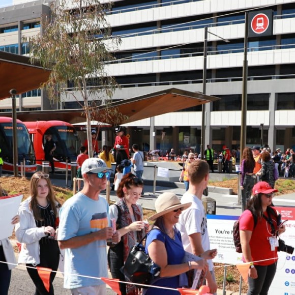Canberra light rail delivered in time for Easter launch