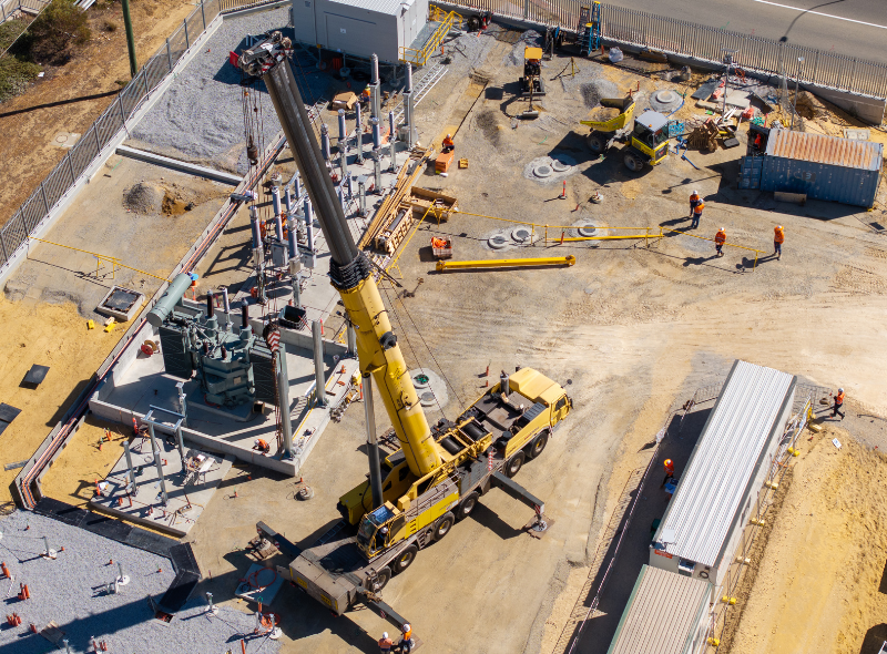 UGL powering on with Bellevue Depot Traction Feeder Substation