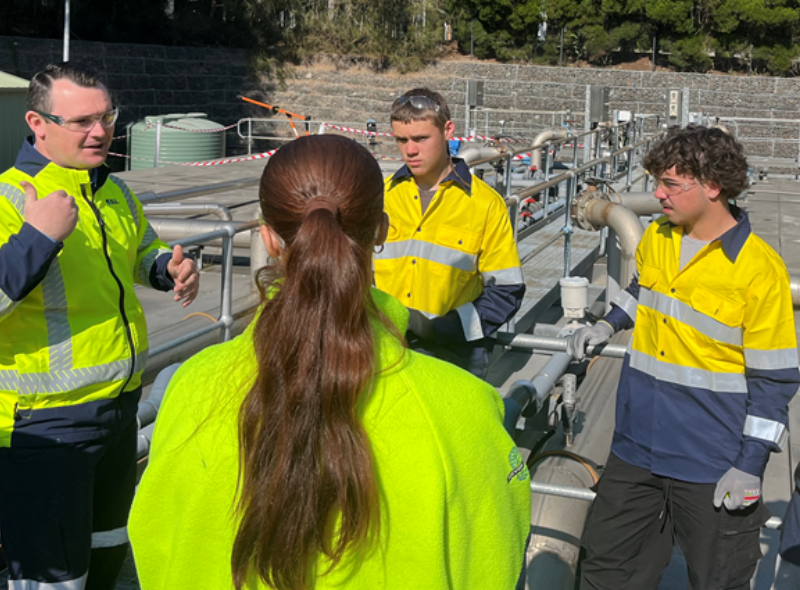 NASCA visits UGL's Water Reclamation and Management Scheme
