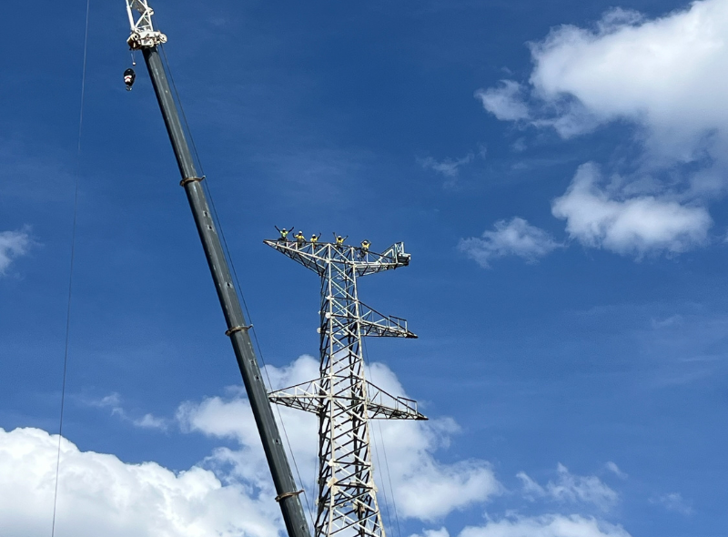 348 towers completed on Genex Kidston Connection project; renewable ...