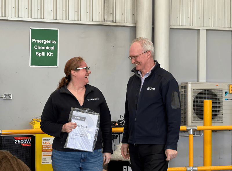 Michelle celebrates 30 years at UGL | UGL news